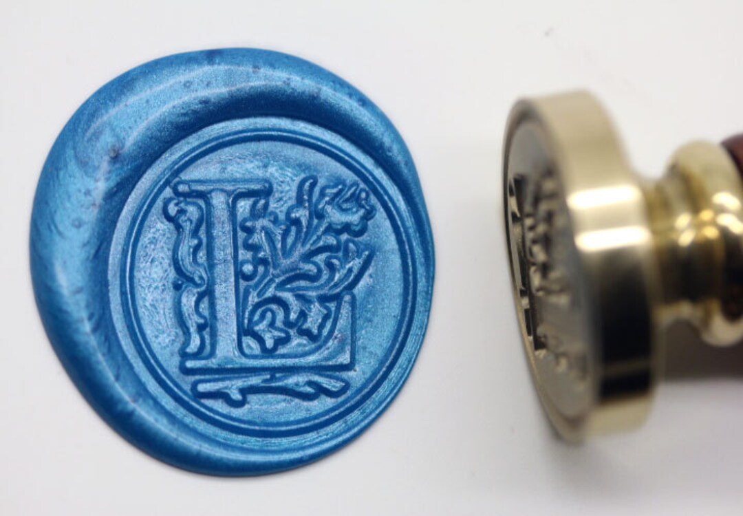 S1154 Alphabet Letter " L " Wax Seal Stamp , Sealing Wax Stamp, Wax ...