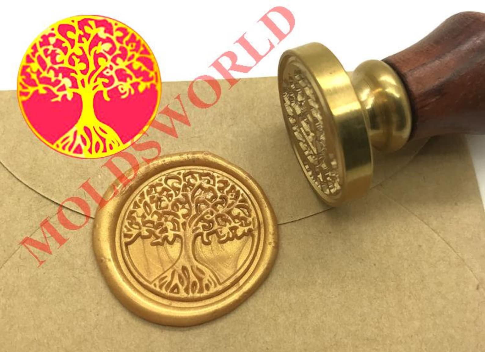 Tree Wax Seal Stamp Kit Wedding Invitation Sealing Wax Stamp Kits ...