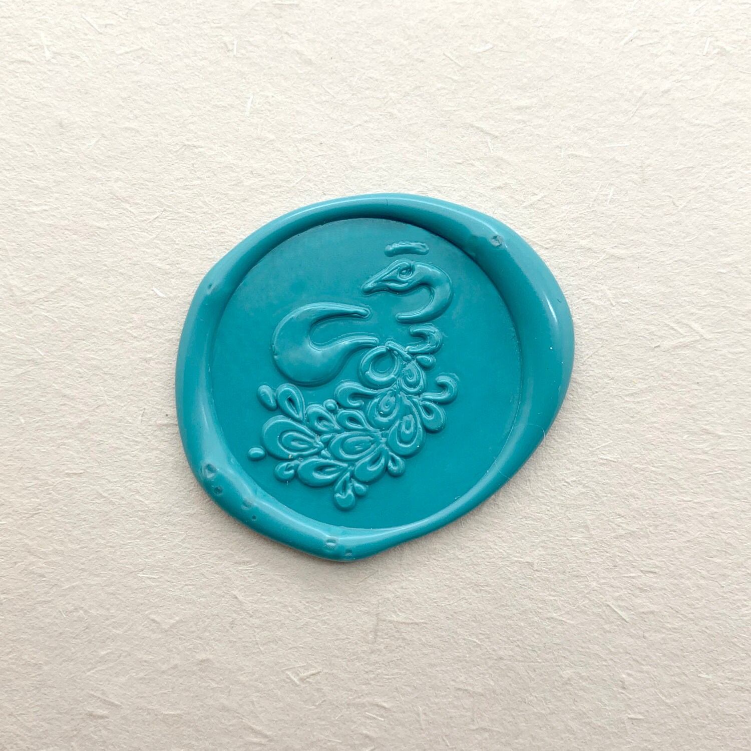 Peacock Wax Seal Stamp Kit Peahen Sealing Wax Stamp - Etsy