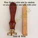 Wax Seal Stamp Kit Love Sealing Wax Stamp Kits Wedding - Etsy