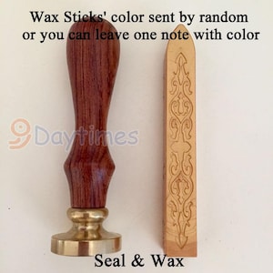 Alphabets A - Z Wax Seal Stamp Calligraphic Cursive Initial Wedding ...