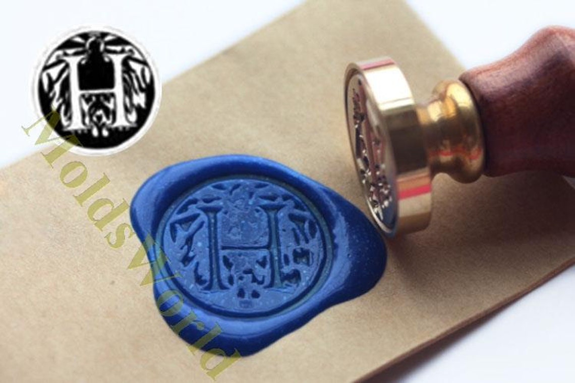 S1261 Letter H Wax Seal Stamp Sealing Wax Stamp Wax Stamp - Etsy