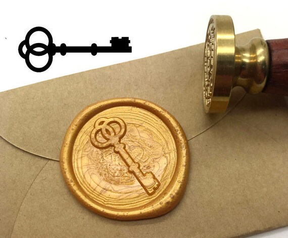 S1621 Key Wax Seal Stamp Kit Wedding Invitation Sealing Wax | Etsy