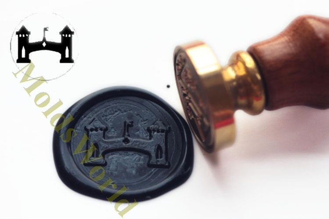 S1210 Castle Wax Seal Stamp , Sealing Wax Stamp, Wax Stamp, Sealing ...
