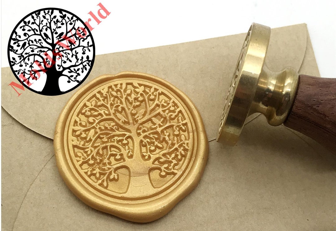 Tree Wax Seal Stamp Wedding Invitation Sealing Wax Stamp Kits Custom ...