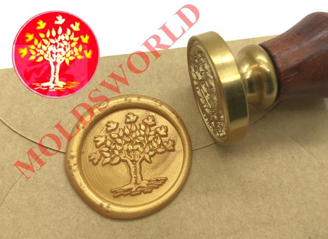 Tree Wax Seal Stamp Kit Wedding Invitation Sealing Wax Stamp Kits ...