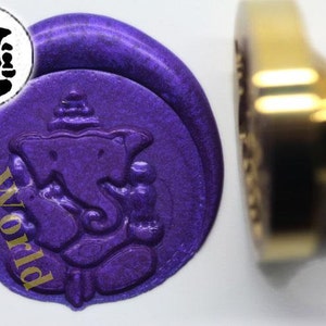 Ganesh Elephant Wax Seal Stamp , Sealing Wax Stamp, Wax Stamp, Sealing ...