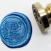 S1158 Alphabet Letter " P " Wax Seal Stamp , Sealing Wax Stamp, Wax ...