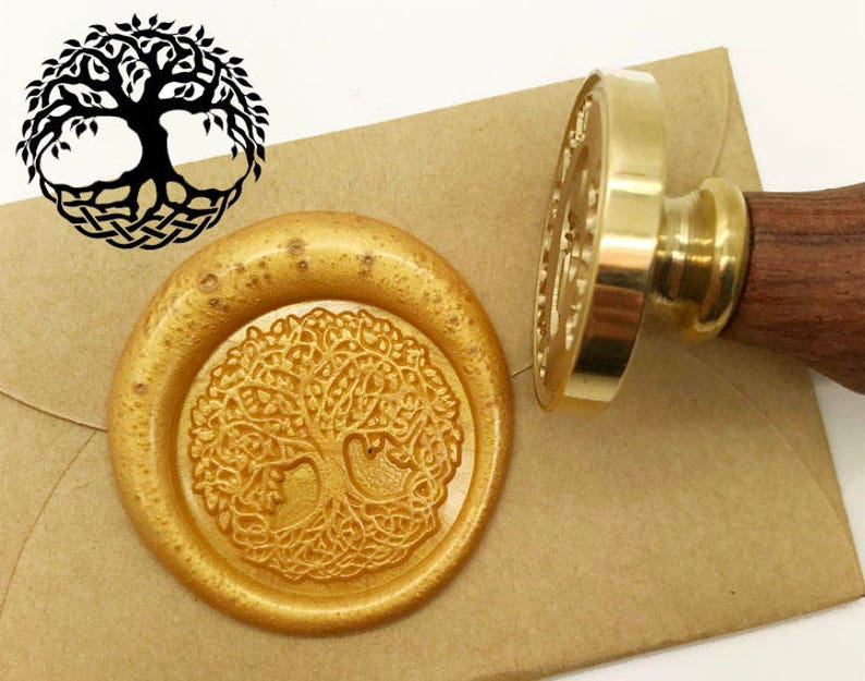 Tree Wax Seal Stamp Kit Wedding Invitation Sealing Wax Stamp Kits ...