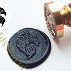 S1253 Eagle Hawk Head Wax Seal Stamp Sealing Wax Stamp Wax - Etsy