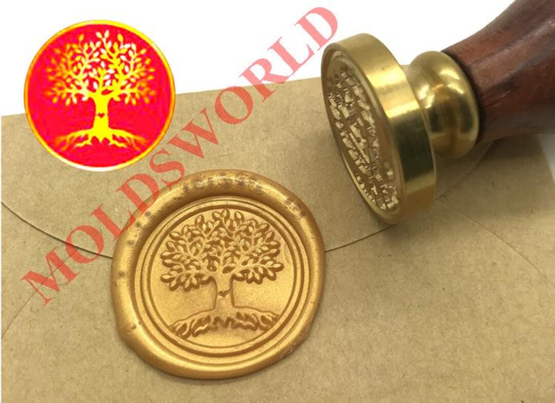 Tree Wax Seal Stamp Kit Wedding Invitation Sealing Wax Stamp Kits ...