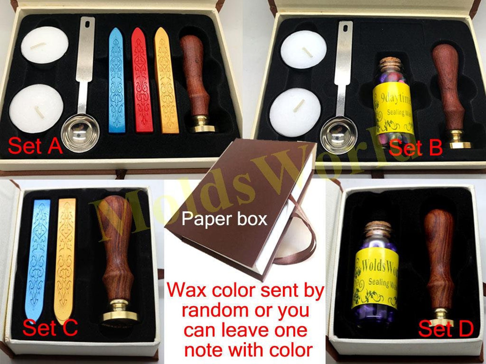 Skull Wax Seal Stamp Kit Wedding Invitation Sealing Wax Stamp | Etsy