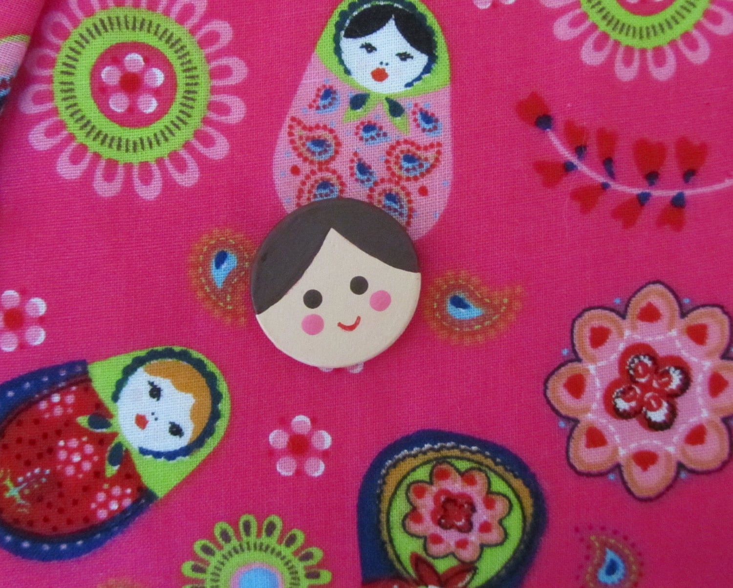 Hand Painted Wooden Face - Etsy
