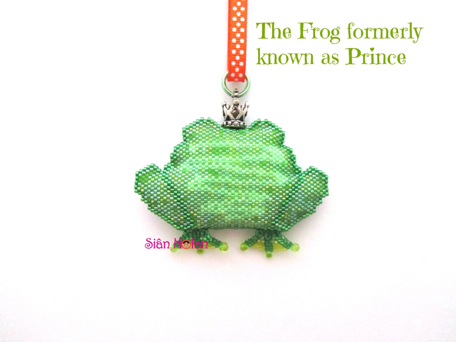 The Frog Formerly Known as Prince Beading Pattern/pdf - Etsy