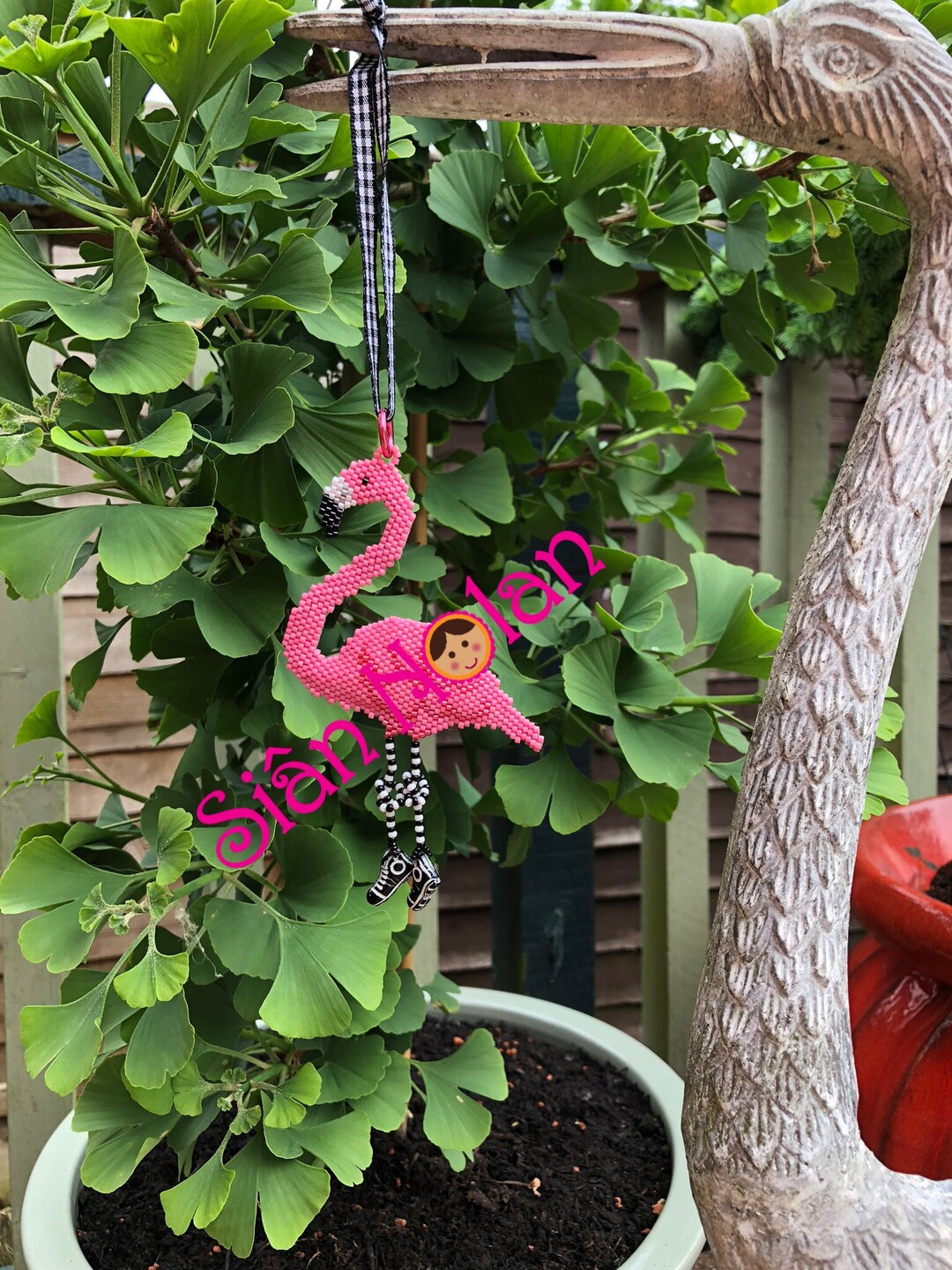 Fifi the Flamingo - 3D Beaded Brick/peyote Stitch Ornament Tutorial PDF ...