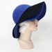 Vintage 70s Wide Brim Fall Hat / 1970s FRANK OLIVE Hat / Designer 70s ...
