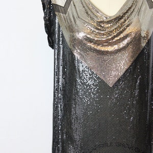 Vintage Metal Mesh Shirt / 1980s WHITING and DAVIS Mesh Blouse - Etsy