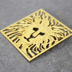 Vintage Lion Broch / 1980s Animal Brooch / ANNE KLEIN Brooch - Etsy