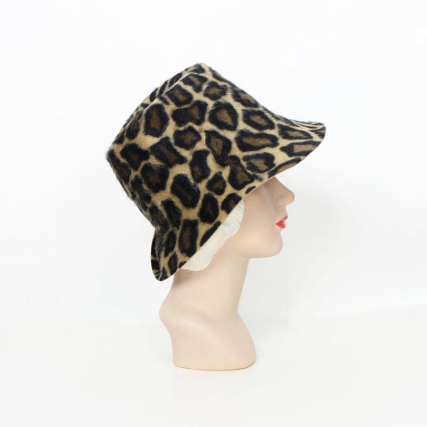 Leopard Print Hat - Etsy