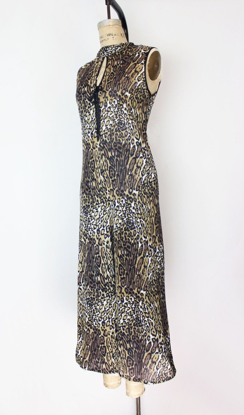 Vintage 60s Leopard Jumpsuit / 1960s Animal Print Jumpsuit / Wide Leg ...