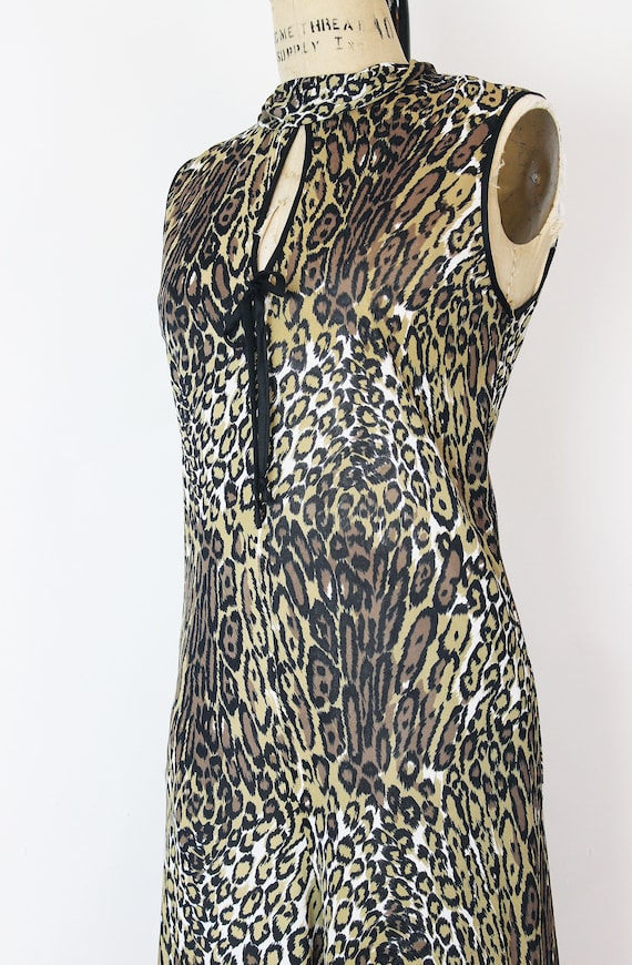 vintage 60s leopard jumpsuit / 1960s animal print jum… - Gem