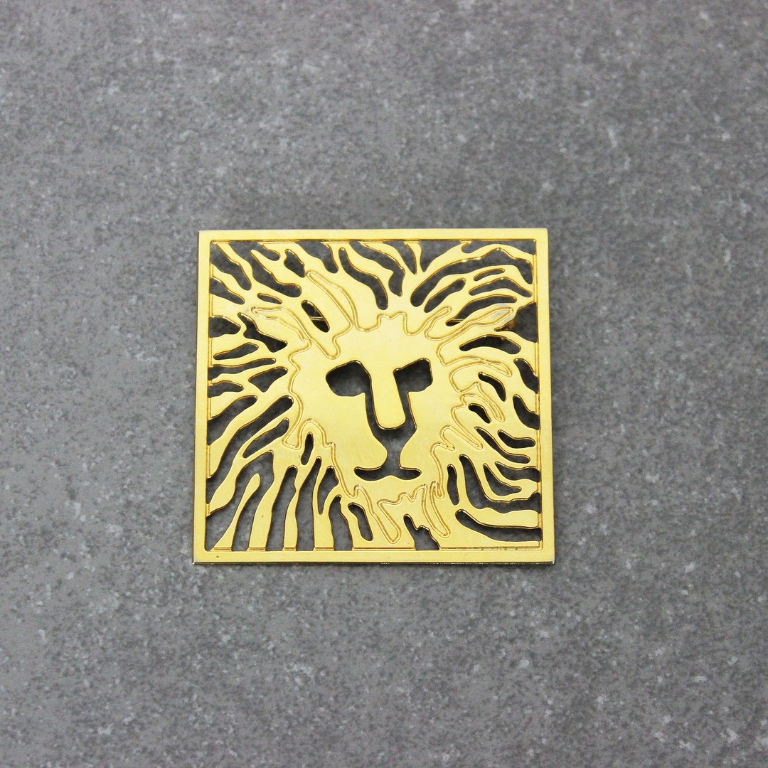 Vintage Lion Broch / 1980s Animal Brooch / ANNE KLEIN Brooch - Etsy