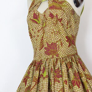 Vintage 50s Sundress / 1950s MARJAE of Miami Dress / 1950s Novelty ...