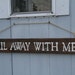 Sail Away With Me- Reclaimed Wood Sign, Coastal Chic - Etsy