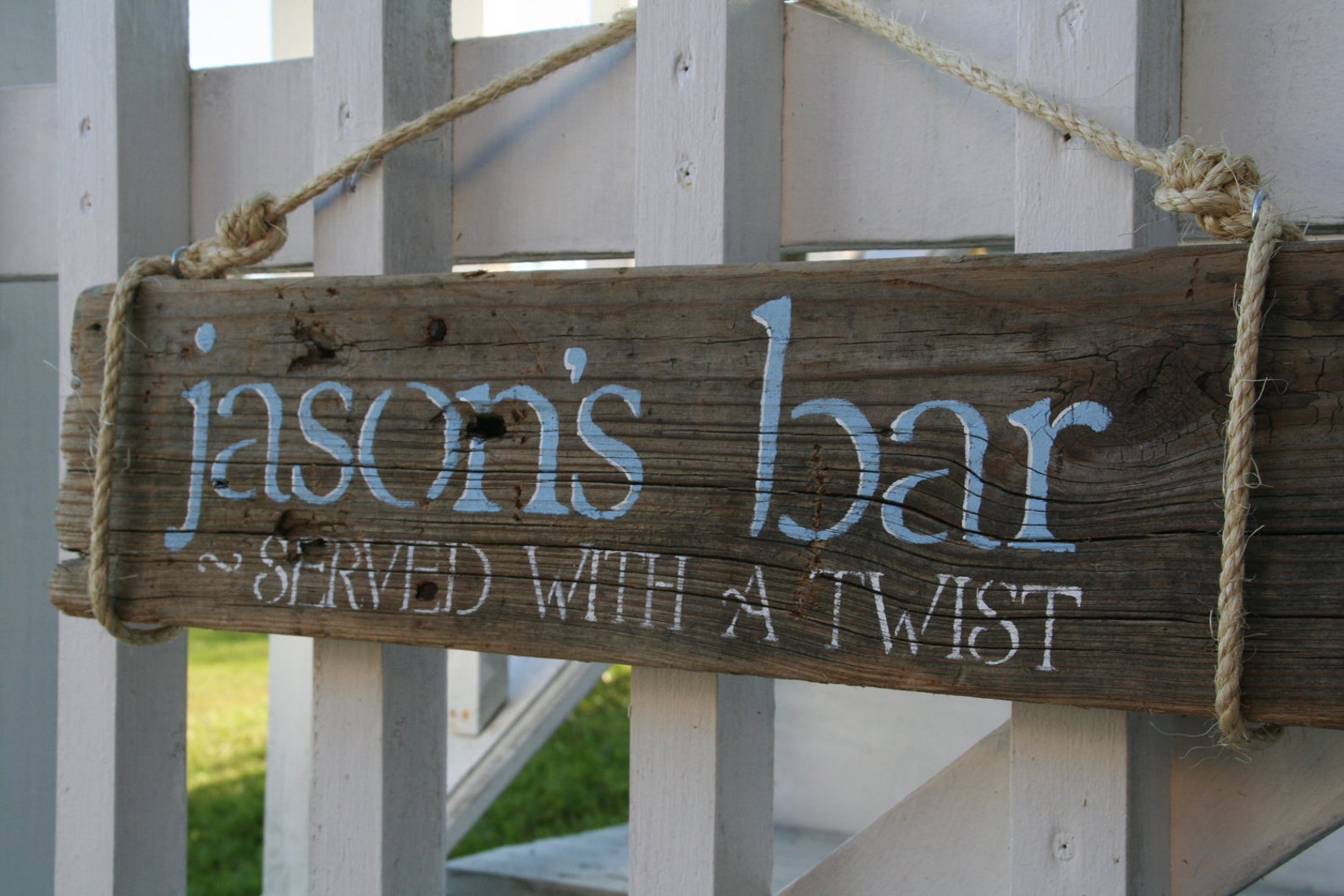 CUSTOM Bar Sign Man Cave sign or Housewarming sign made | Etsy