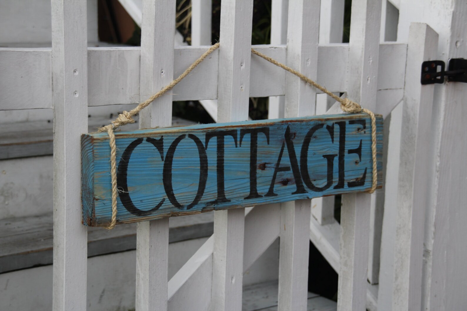 Custom Cottage Sign made from Reclaimed Wood | Etsy