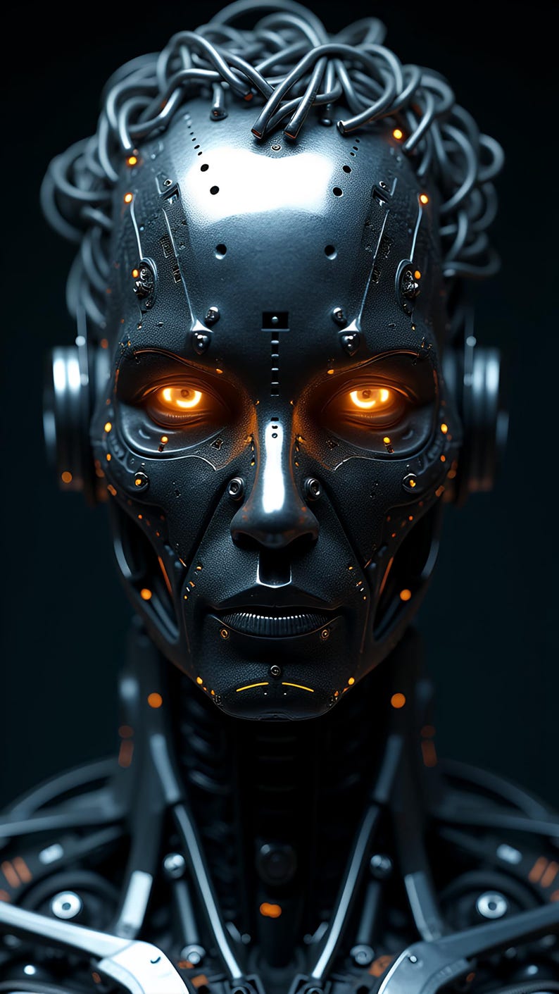 Cyberpunk Robot Video Background Loop Pack – Animated Tiktok Reels ...