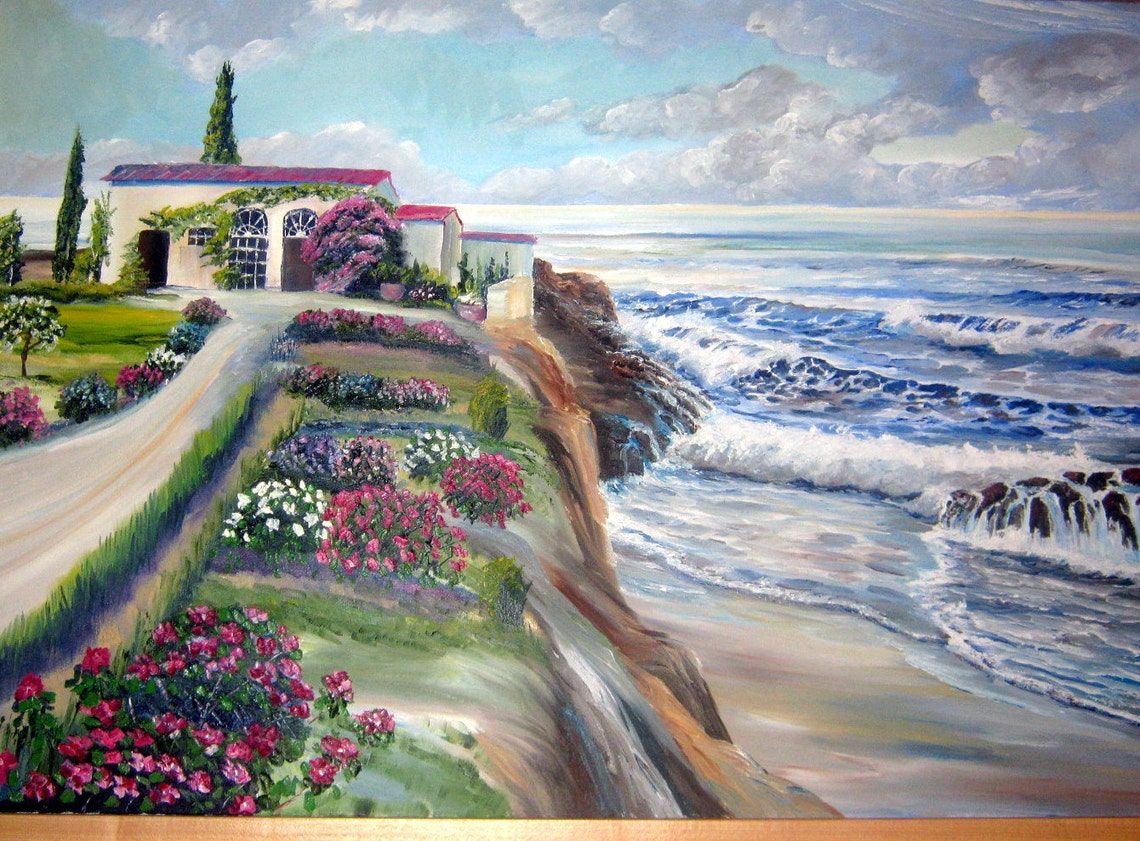 Mediterranean Home by the Sea, Home Portrait, Carmel, Monterey, Dan ...