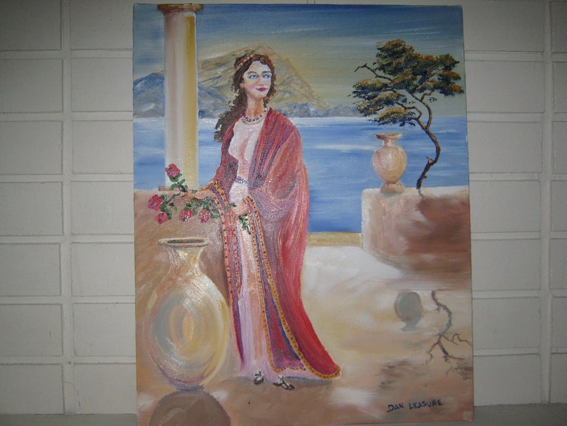 Goddess of the Realm, Romance, Mediterranean Woman, Greek Lady, Dan ...