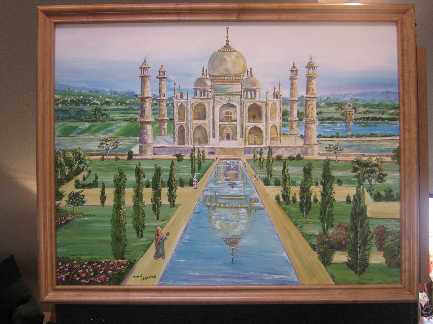 The Taj Mahal, Around the World Art, Wonder of the World, Taj Mahal ...