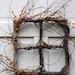 Handmade Decorative Natural Birch WINDOW FRAME Wreath Picture - Etsy