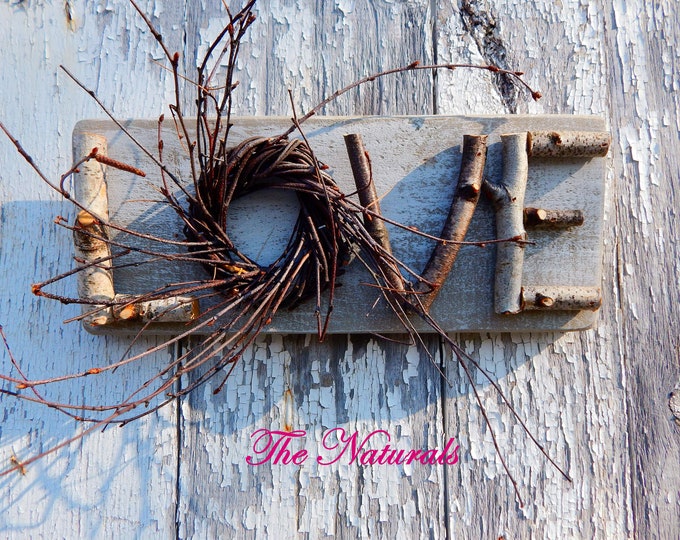 Primitive Birch 5 Point Star Wreath 15 Wall Art or Door - Etsy