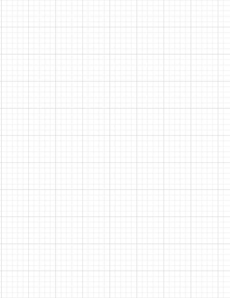 Printable Graph Paper | Blue, Gray Grid | A4, US Letter | One EXTRA ...