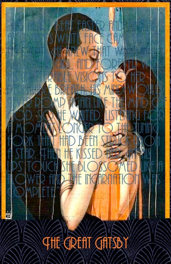 Art Deco Great Gatsby Jazz Age Printable Poster DIY - Etsy
