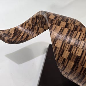 Wood Sculpture Modern Abstract Art - Etsy