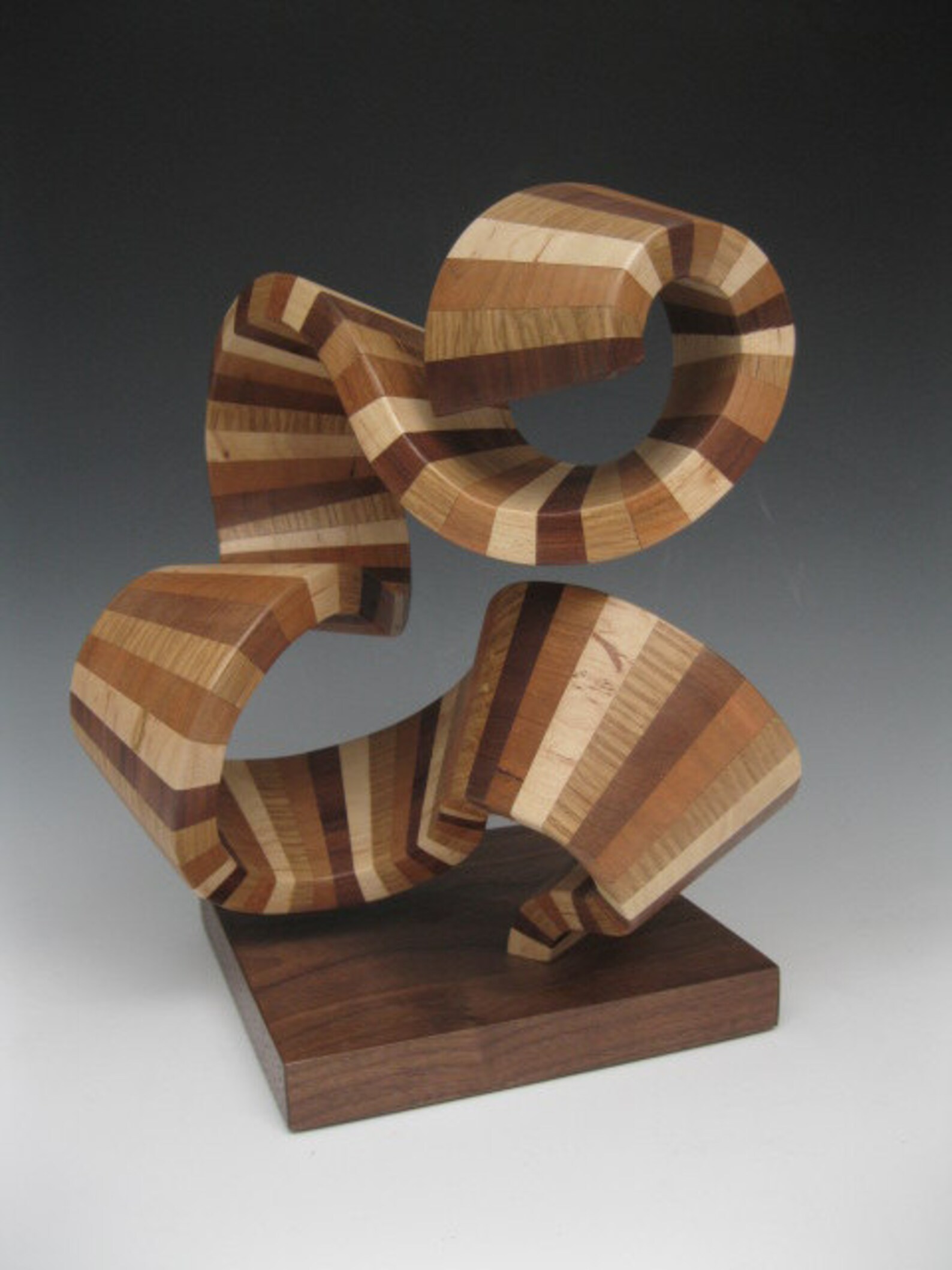 Modern Abstract Wood Sculpture - Etsy