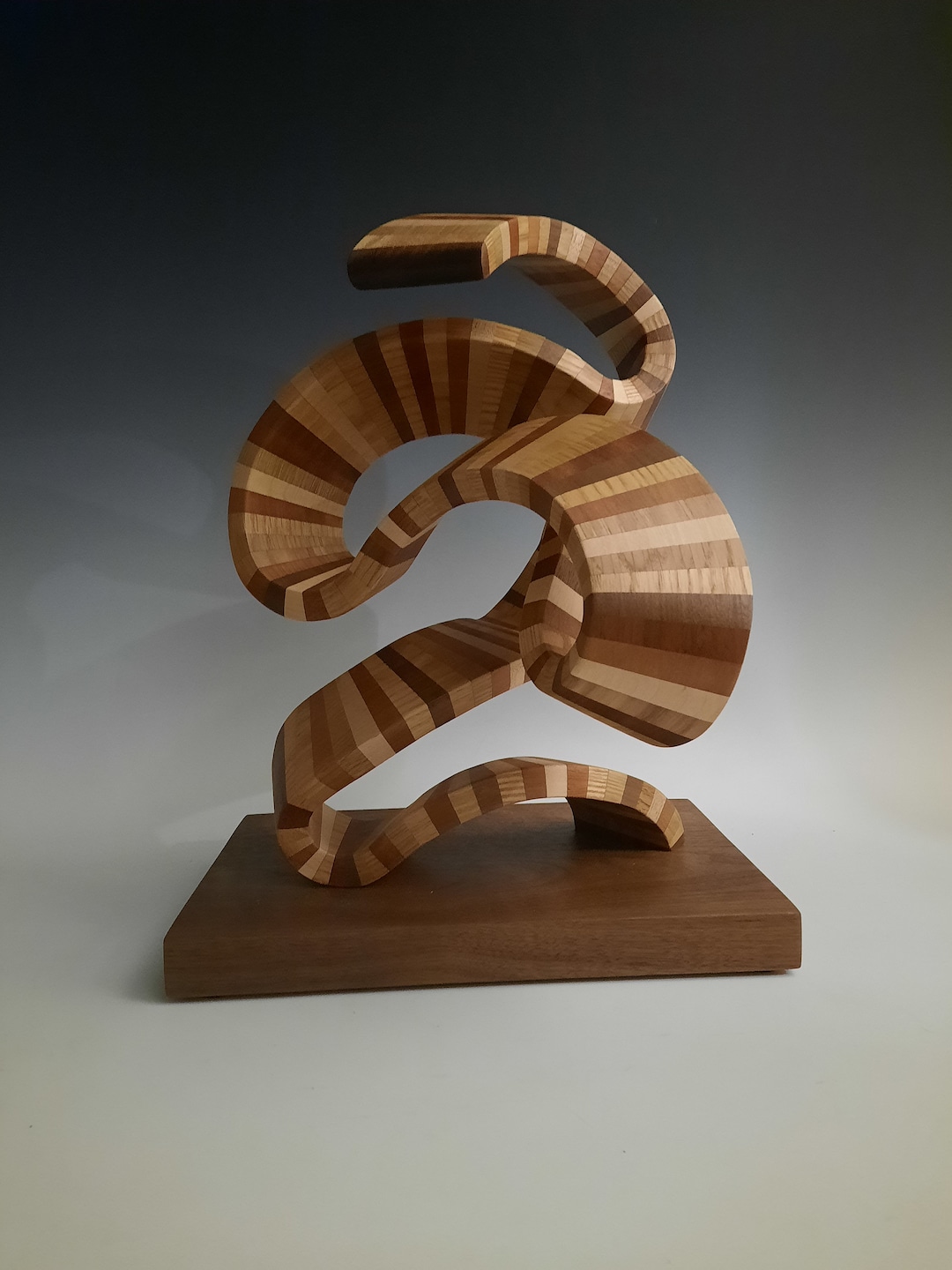 Wood Sculpture Modern Sculpture Abstract Sculpture - Etsy