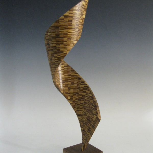 Wood Sculpture Abstract - Etsy