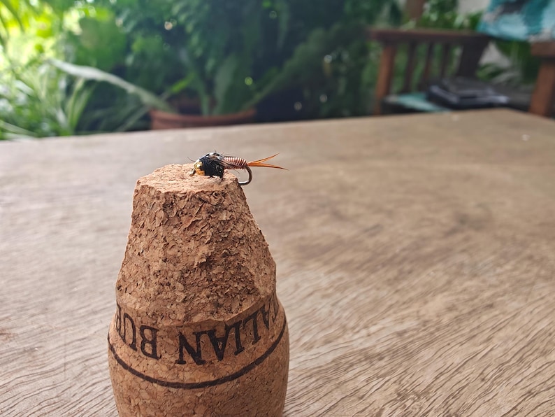 BH Copper John Nymph Fly-fishing Fly - Barbed - Size 14 - 1 Dozen ...