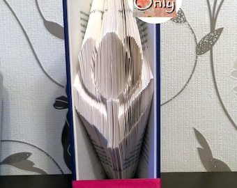 Music Note Folded Book Art Pattern - Etsy