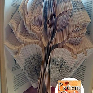 Tree Folded Book Art Pattern - Etsy
