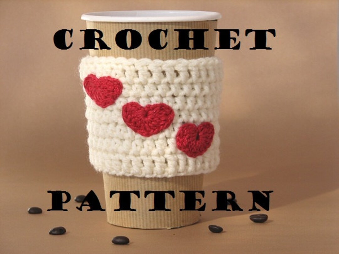 Crochet Pattern PDF, Coffee Cozy ,coffee Sleeve, Tea Cozy, Cup Warmer ...