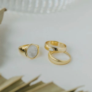 Ring - Ridged - Etsy