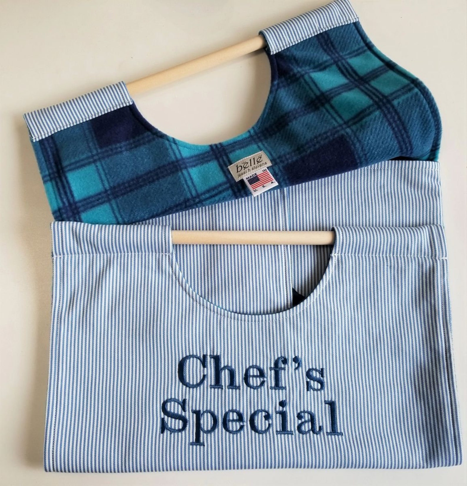 Washable Chef Dish Tote Set Made in USA, 9x13 and 8x8 - Etsy