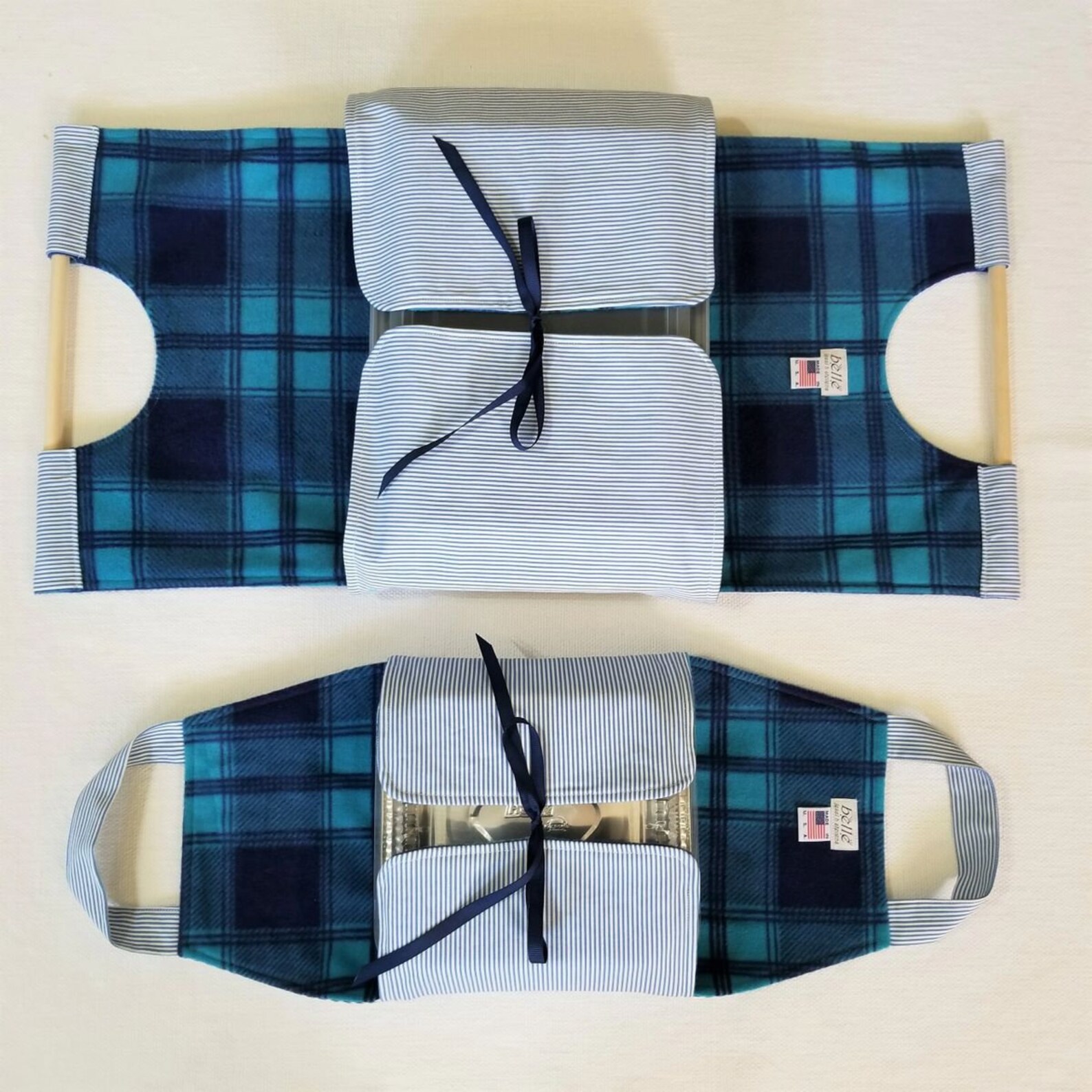 Washable Chef Dish Tote Set Made in USA, 9x13 and 8x8 - Etsy