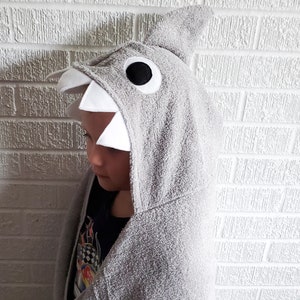 Sewing Pattern, Shark Hooded Towel - Digital Download - Etsy